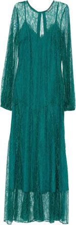 Twin-Set robe superposée à ouverture goutte deau