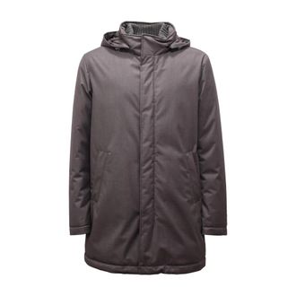 Herno Piumino Daunen-Half Coat - - Coats - Herren - Grau - 2XL