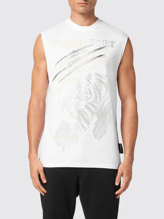 Plein Sport T-Shirt Homme couleur Blanc