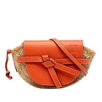 Loewe Pre-owned The Gate Crossbody Bag - Femme - Pre-owned - Orange - Taille: ONE Size
