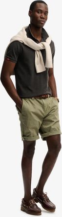 Superdry Utility-Chino-Shorts in &Ouml;lgr&uuml;n