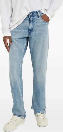 G-Star logo-patch denim jeans - Blau