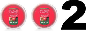 Yankee Candle Company Macintosh Scenterpiece Easy Meltcup Wachsschmelzbecher, 61 g, 2 Stück