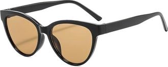 Generic Lunettes De Soleil Tendance For Hommes Et Femmes En Plein Air, UV400 For La Conduite Les Vacances(Brown)