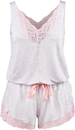 PJ Salvage Shorty Love & Lace Romper