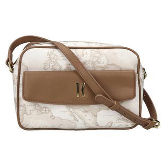 Alviero Martini 1A Classe Crossbody Bag aus Leder und Kunstleder - - Bags - Damen - Wei&szlig; - ONE SIZE