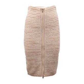 D.exterior 53413 Pencil Skirt - - Skirts - Damen - Beige - XS
