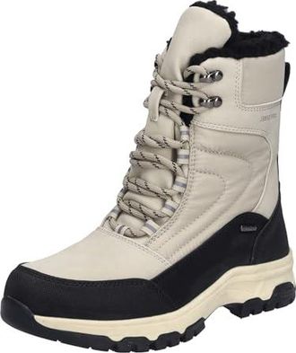 Josef Seibel Bottes Davos 52 | schwarz-offwhite, Couleur:, Taille:37