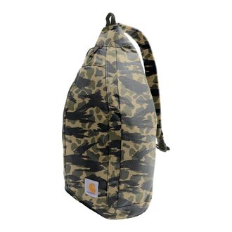 Carhartt Work in Progress Unisex-Erwachsene Durable Bag, Backpack with Side Release Buckle, Tablet Sleeve and Adjustable Strap Sling, Crossbody-Rucksack (Blind Duck Camo), One 