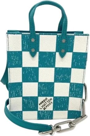Louis Vuitton Sac bandouli&egrave;re vintage doccasion - Femme - Pre-owned - Bleu - Taille: ONE Size