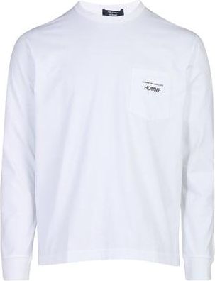 Comme Des Gar&ccedil;ons T-shirt manches longues &agrave; logo en coton