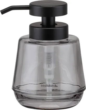 Sealskin Mood Seifenspender aus Glas, Inhalt: 380 ml, Farbe: Grau