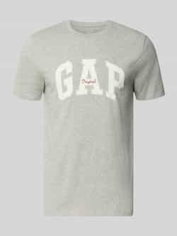 GAP T-Shirt mit Logo und Rundhalsausschnitt