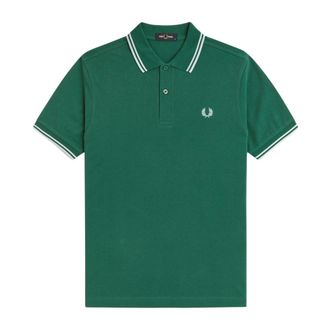 Fred Perry M3600 Polo - - Tops - Herren - Gr&uuml;n - L