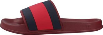 Tommy Hilfiger Flag Strap Pool Slides - - Shoes - Herren - Mehrfarbig - 43 EU