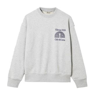 Ellesse Club Di Corsa Sweatshirt f&uuml;r Herren (Hellgrau)