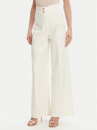 Maryley Stoffhose 25EB680/M25/43VA Écru Regular Fit