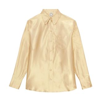 Ines De La Fressange Femme, Blouses et Chemises, Jaune, Taille: 38 FR Maureen shirt