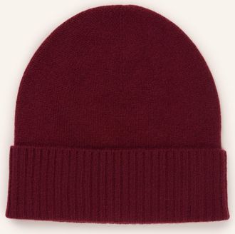 Darling Harbour Darling Harbour Cashmere-M&uuml;tze rot
