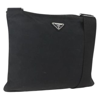 Prada Pre-owned Nylon Cross Body Bag - - Pre-owned - Damen - Schwarzk - ONE SIZE