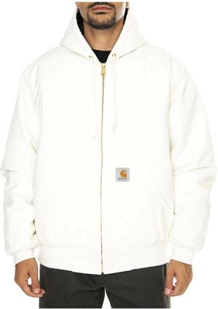 Carhartt Work in Progress Homme, Vestes, Blanc, Taille: L Veste &agrave; capuche