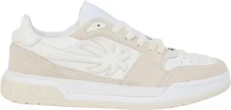 Palm Angels Homme, Chaussures, Blanc, Taille: 42 EU Basketball Lea Baskets