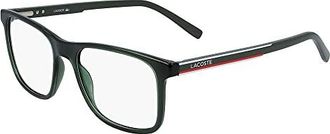 Lacoste Lunettes de Vue L2848 317 (317) TRANSPARENT KHAKI 53/18/145 Homme