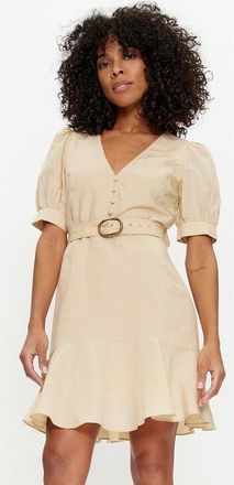 Twin-Set Sommerkleid 241TP2521 Beige Regular Fit