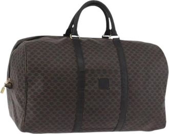 Celine Sac Boston Pre-owned - Femme - Pre-owned - Brun - Taille: ONE Size