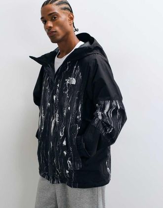 The North Face Slider Skijacke mit schwarzem Print