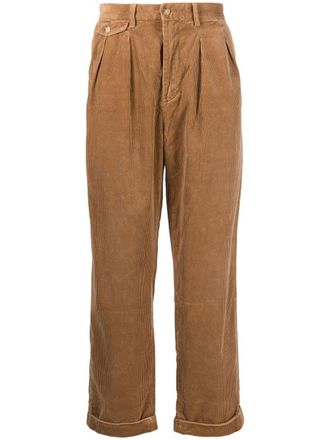 Polo Ralph Lauren Cordhose mit Bundfalten - Braun