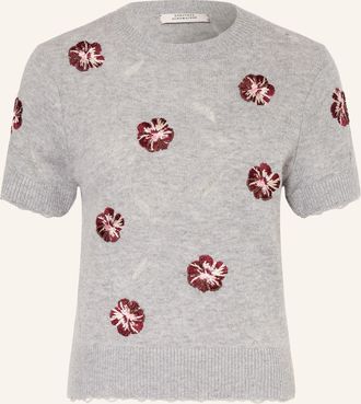 Dorothee Schumacher Dorothee Schumacher Strickshirt Blooming Statements Mit Cashmere rot
