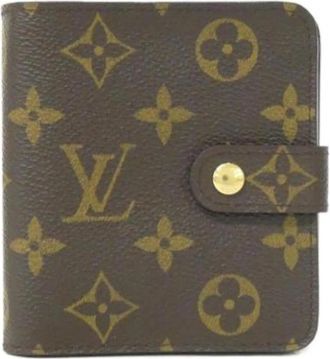 Louis Vuitton unisex, Pre-owned, Brun, Taille: ONE Size Portefeuille en toile Pre-owned