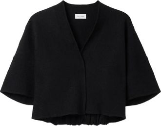House of Dagmar short wool cardigan - Noir