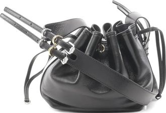 Givenchy petit sac porté épaule Pumpkin en cuir (années 2020) - Noir