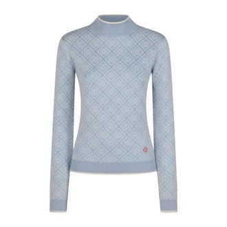 Casablanca Damen, Strickwaren, Blau, SGr&ouml;&szlig;e