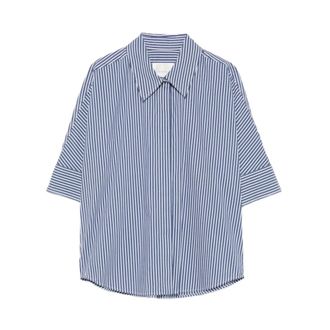 Xacus Femme, Blouses et Chemises, Bleu, Taille: 42 FR Shirt Samira