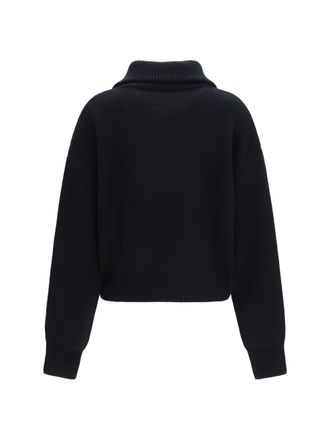 Extreme Cashmere Womens N&deg;377 Clement Cashmere Sweater Raven Kashmir-Capra Hircus Kashmir/capra