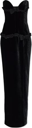 Alessandra Rich Off-Shoulder-Kleid - - Dresses - Damen - Schwarzk - 2XS