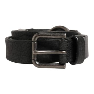 Dolce & Gabbana Homme, Accessoires, Noir, Taille: 90 CM Gorgeous Belt