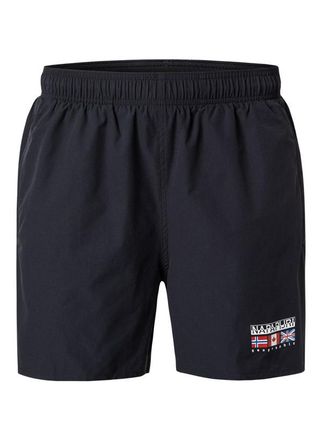 Napapijri Herren Badeshorts schwarz unifarben
