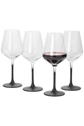 Villeroy & Boch Gl&auml;serset Manufacture Rock, Klar, Glas, 4-teilig, 470 ml, Essen & Trinken, Gl&auml;ser, Gl&auml;ser-Sets