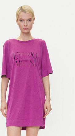 Emporio Armani Kleid f&uuml;r den Alltag EW000618 AF12187 UA227 Rosa Loose Fit