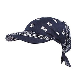 Generic Generic Bandana à visière pour femme - Chapeau de soleil avec visière - Bonnet dété - Casquette de tennis - Casquette de baseball - Turban - Chapeau d