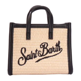 MC2 Saint Barth Femme, Sacs, Beige, Taille: ONE Size Vivian Handbag
