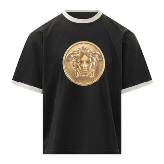 Versace Herren, Oberteile, Schwarzk, SGr&ouml;&szlig;e