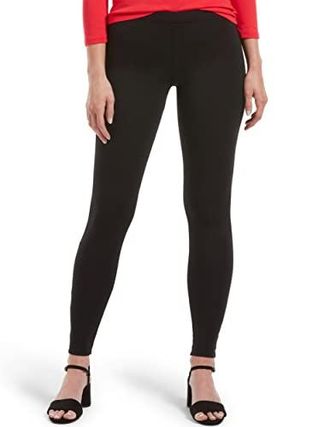 Hue Legging - Ponte Leggings - Femme Gris Pavés L - Noir - X-Small