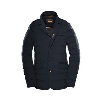Moorer Denimjacke - - Jackets - Herren - Blau - XL