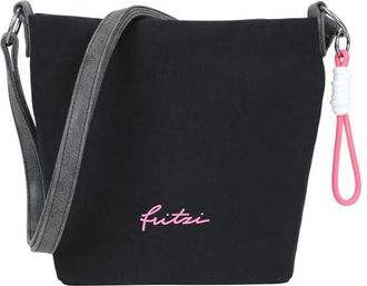 Fritzi Aus Preußen Fritzi aus Preußen sac à épaule bandoulière Lea Cross Black noir