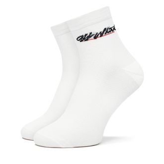 Off-white Lange Socken Off-White OWRA018R21KNI Wei&szlig;